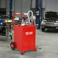 TUFFIOM, Gas Caddy with Wheels, 20 Gallon Fuel Transfer Tank, Red ...