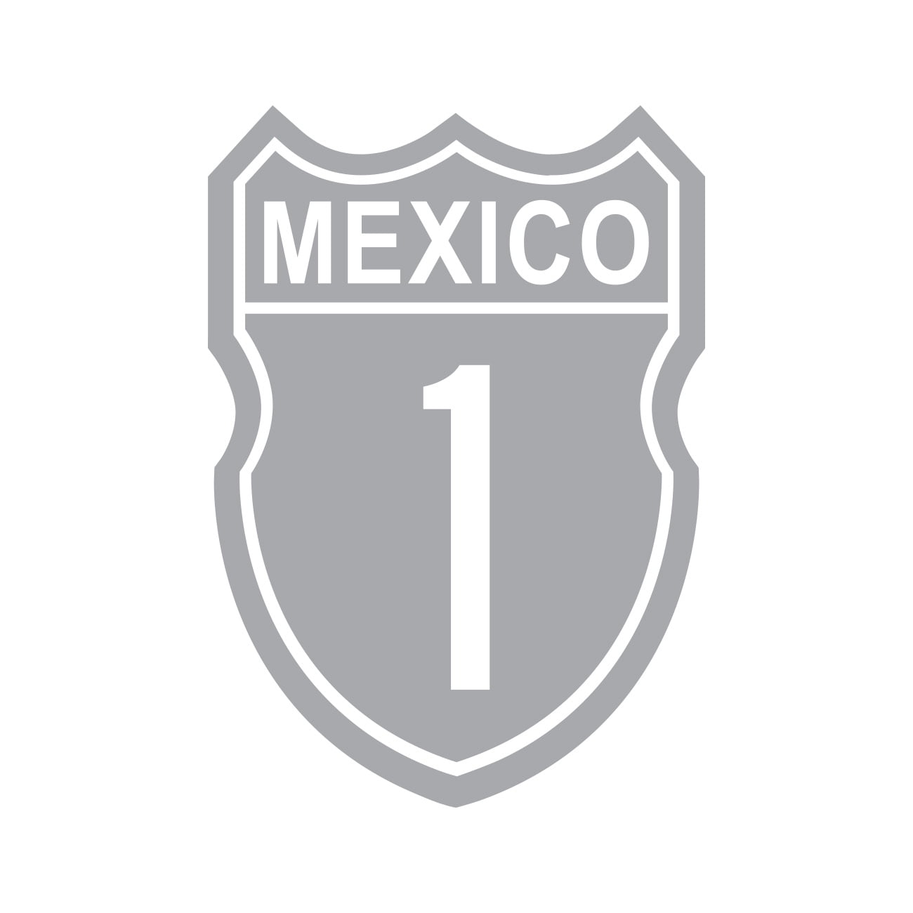 Baja Highway Mexico Sticker Decal Die Cut - Self Adhesive Vinyl - Weatherproof - Made in USA ...