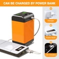 HIBIBUD Outdoor Camping Shower,Electric Rechargeable Portable Camping ...