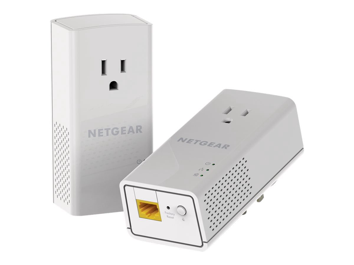 NETGEAR Powerline PLP1200 - Powerline adapter kit - GigE, HomePlug AV ...