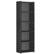 Mainstays 5-Shelf Bookcase with Adjustable Shelves, White - Walmart.com