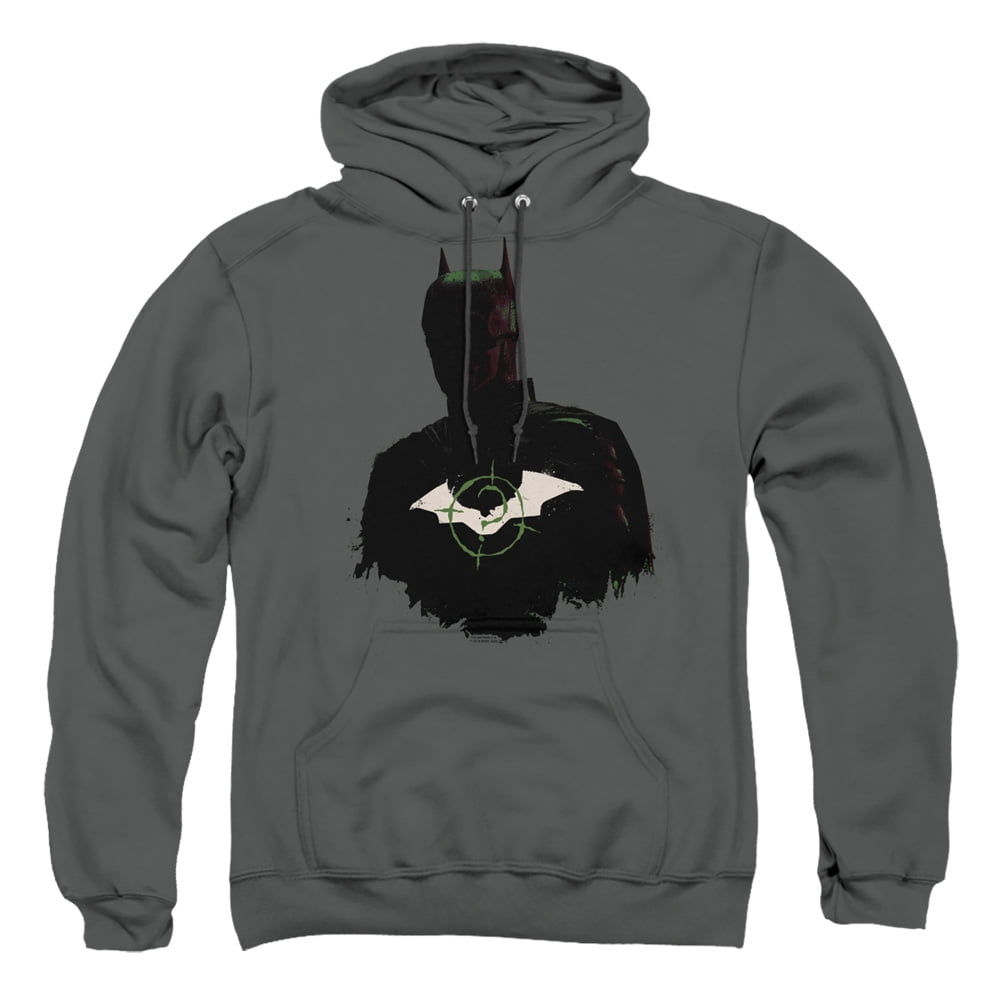 The Batman (2022) Silhouette With Riddler Logo Unisex Adult Pull-Over ...