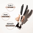 CNV Professional Ionic Heated Round Brush for Voluminous Styles and ...