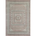 Harper HY40A Carnation Transitional Vintage Pink Area Rug, 8'x10 ...