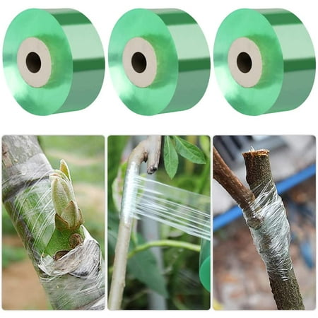 Dedang Nursery Tape 100m x 3 Rolls Self Adhesive Grafting Tapes, Repair ...