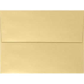 Lee BAR Envelopes (5 1/4 x 7 1/4) - Gold Metallic (1000 Qty.) - Walmart.com