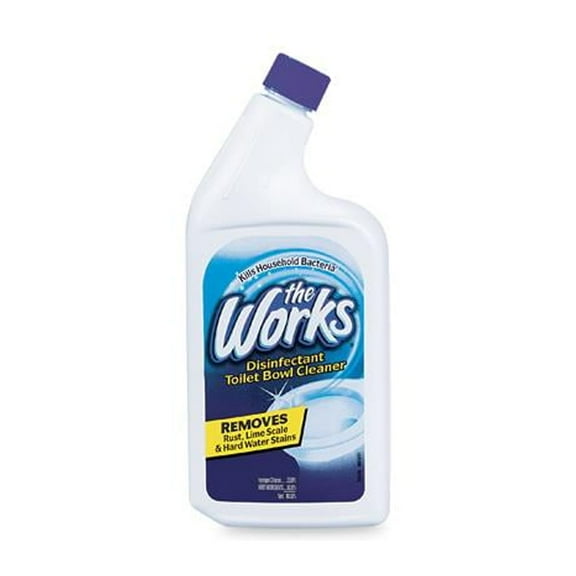 The Works Tub & Shower Cleaner, 32 fl oz - Spray, Rinse, & Bathroom ...