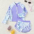 Glisme Girls Swimsuits Children'S Separate Swimwear Yoga Swimwear ...