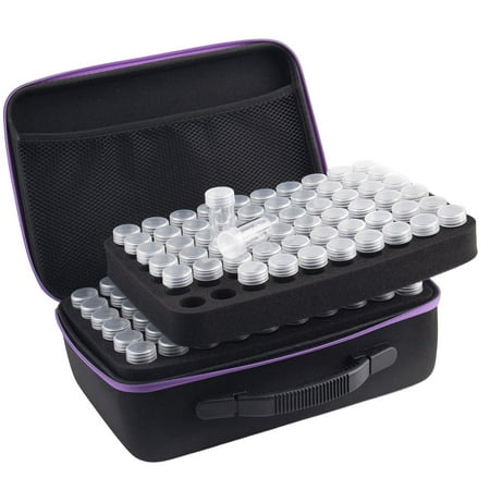 Essential Oil Storage Case Accessories Waterproof Hold 120 Bottles ...