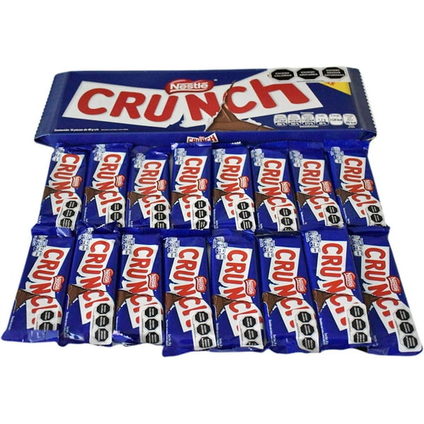 Generico Chocolate Crunch Nestlé, chocolate con leche y arroz inflado ...