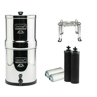 Big Berkey 2.25 Gallon Portable Drinking Water Filtration System and ...