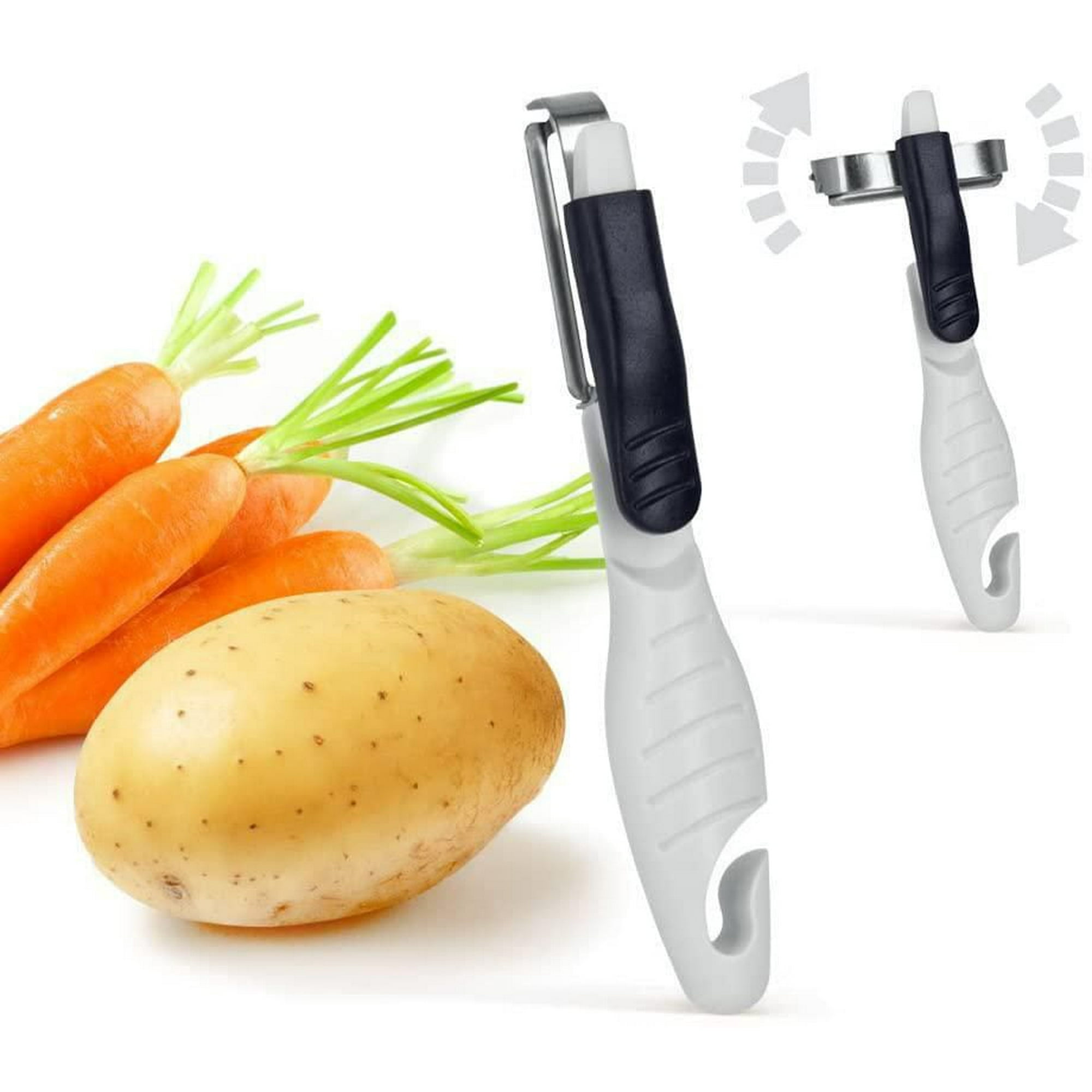 Click here for Metaltex Swing Peeler 4 Colours - Green  Blue  Yel... prices