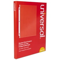 Universal Top-Load Poly Sheet Protectors, Nonglare, Economy, Letter ...