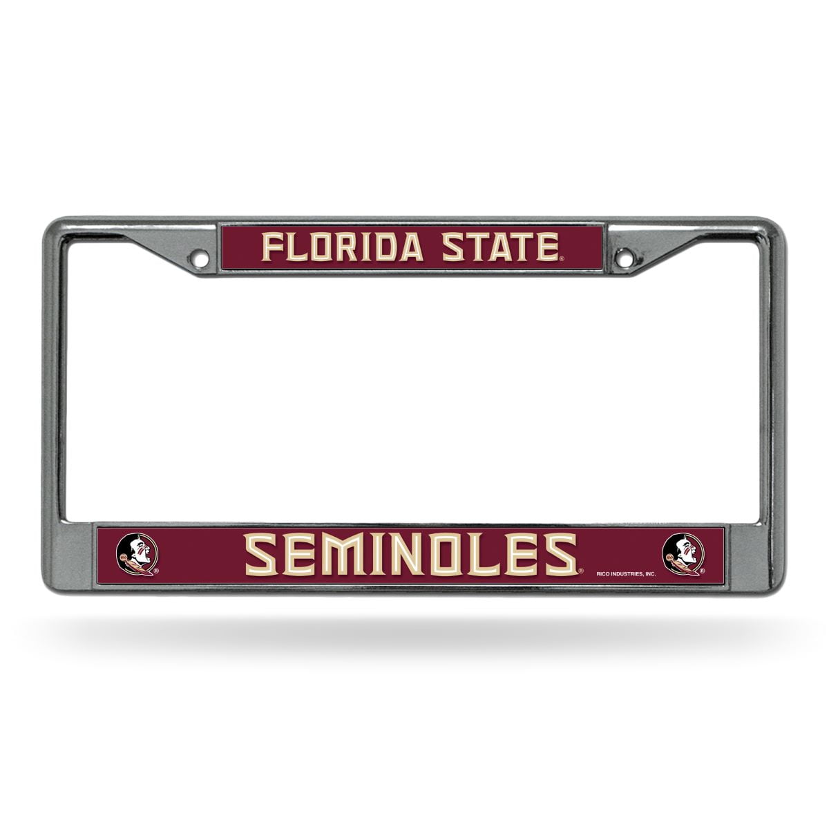Florida State FSU Seminoles FSU Chrome Metal License Plate Frame for ...