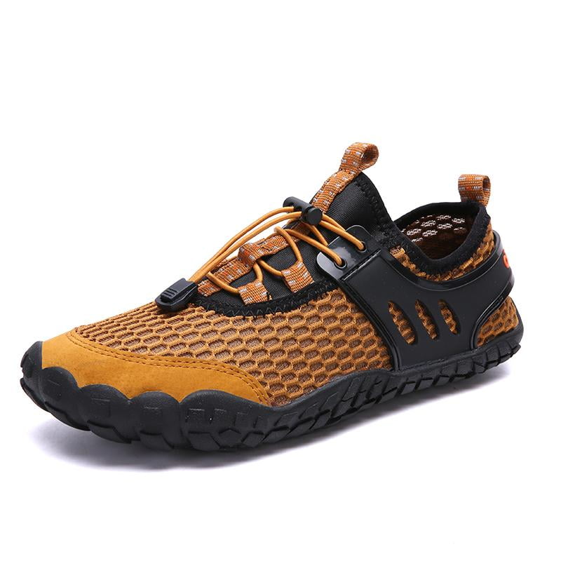 Odema Men's Water Shoes Outdoor Hiking Sandals Quick Dry Barefoot Mesh ...