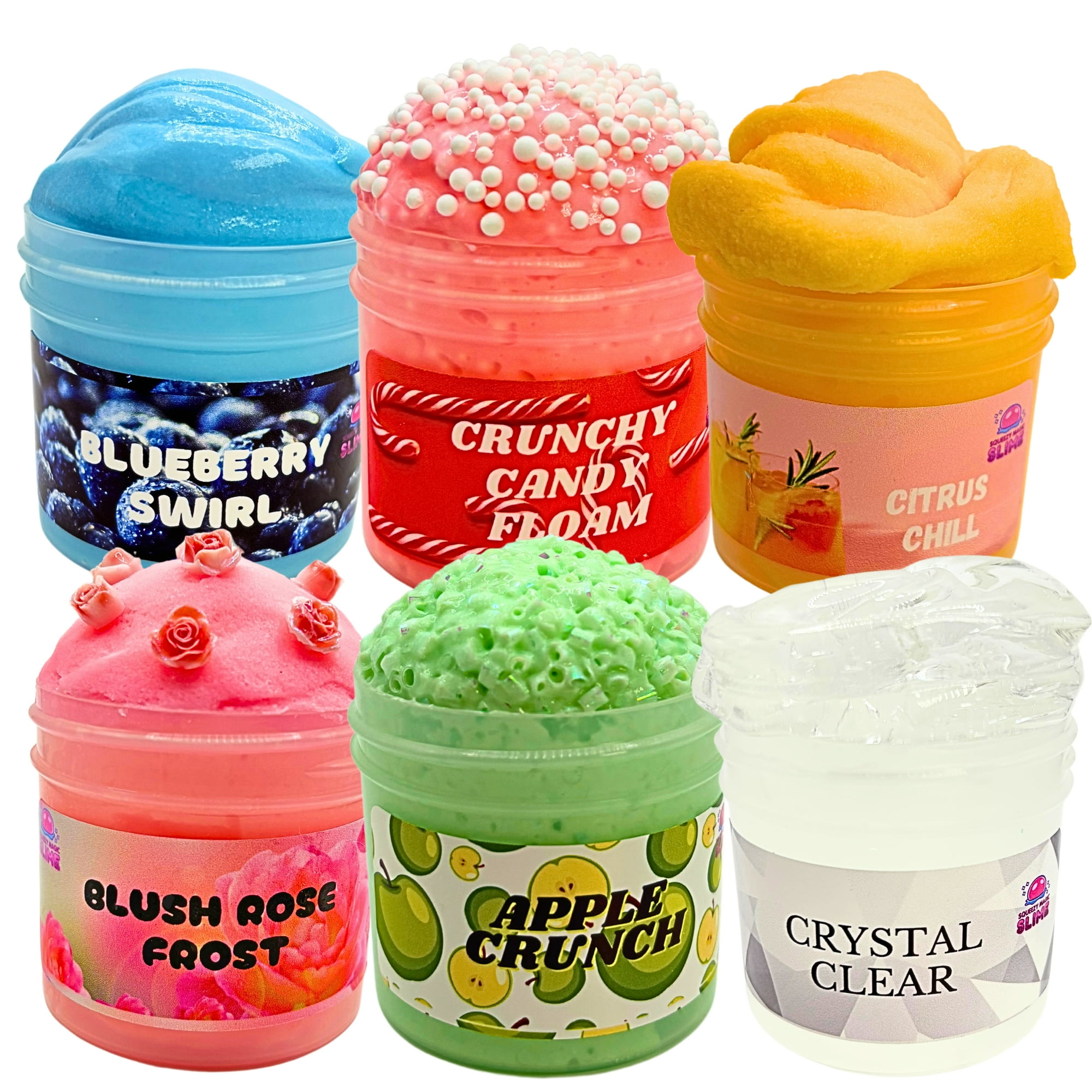 Click here for Squeezy Magic Slime 6-Pack Textured Slime Bundle -... prices