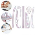 Metric Rulers Set Sew French Curve Ruler Set DIY Clothing Bendable ...