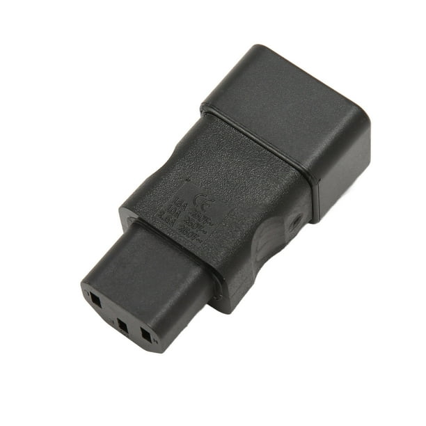 IEC320 C20 To IEC320 C13 Power Adapter, Plug And Play PVC Shell 2.5A ...