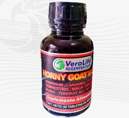 Tabletas de aminoacidos vitaminas y plantas naturales Veralife Frasco ...