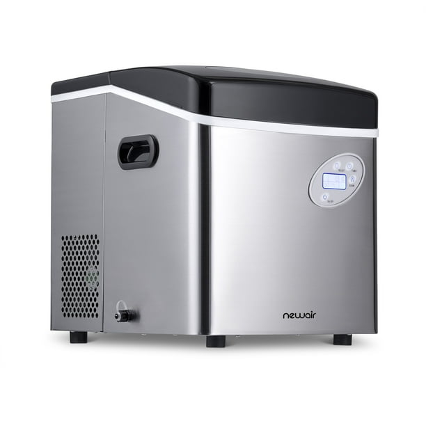 Newair, 50 lb. Portable Ice Maker, Countertop Design, 3 Bullet Ice ...