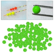 Angling Fishing Rubber Cylindrical Bobber Stopper Stop Float Sinker Black 10pcs - Walmart.com