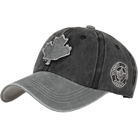 Canada Maple Leaf Embroidery Canadian Baseball Cap for Men Women Sun ...