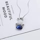 Collar con colgante de conejo de Pascua, regalo decorativo para ...