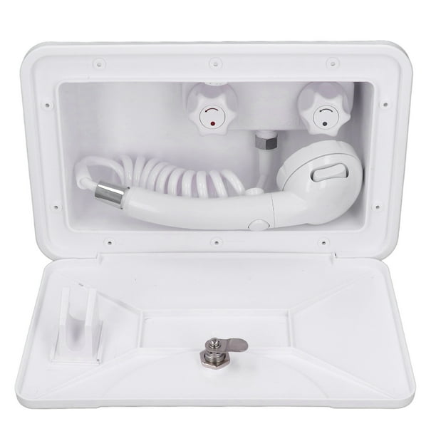 RVs Exterior Faucet, Exterior Shower Box Kit Independent Switch ...