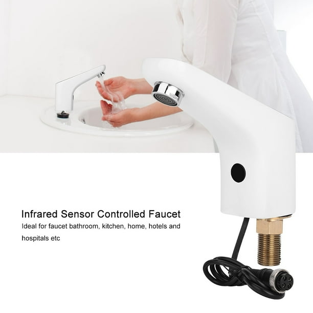 Faucet, Hands Free Automatic Faucet, Water Tap Copper Material Hotels ...