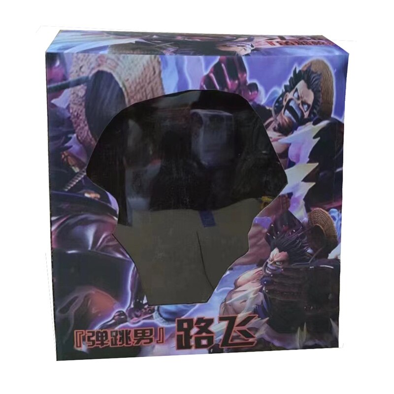 One Piece Luffy Bound Man Gear 4 Battle Form Statue Full-length SA ...