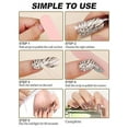 Kalolary 20PCS Cured Gel Nail Wrap Nail Polish Strips, Leopard Print ...