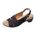 Domuza Womens Orthopedic Sandals Dressy Wedge Open Toe Slingback ...