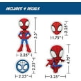 Marvel Spidey and His Amazing Friends Decals - Set of 4 Vinyl Stickers ...
