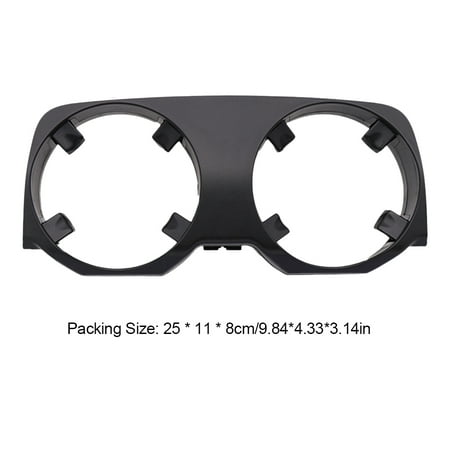 Dual Cup Holder for Car Insert Black BMW 7 series Bracket Drink Bottle ...