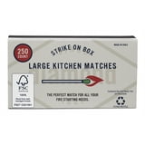 Diamond Large Strike On Box Kitchen Matches, 250 Ct, Long Burn Time ...
