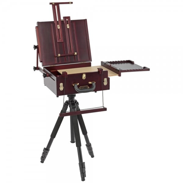 Buy Soho Urban Artist Plein Aire Pochade Box and Aluminum Artist Tripod ...