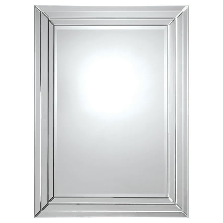 Signature Home Collection 40" Clear Unframed Beveled Multisided Wall ...