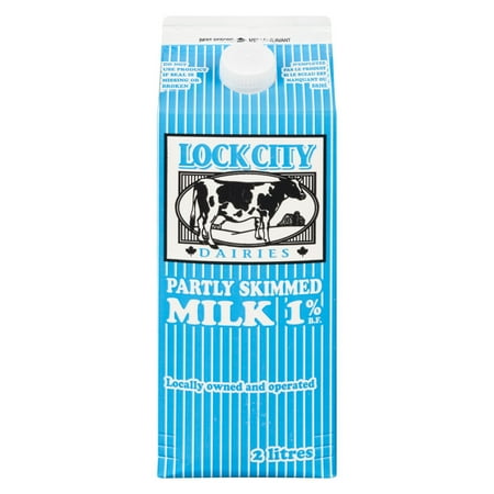 2L 1% Lock City Dairies Milk | Walmart Canada
