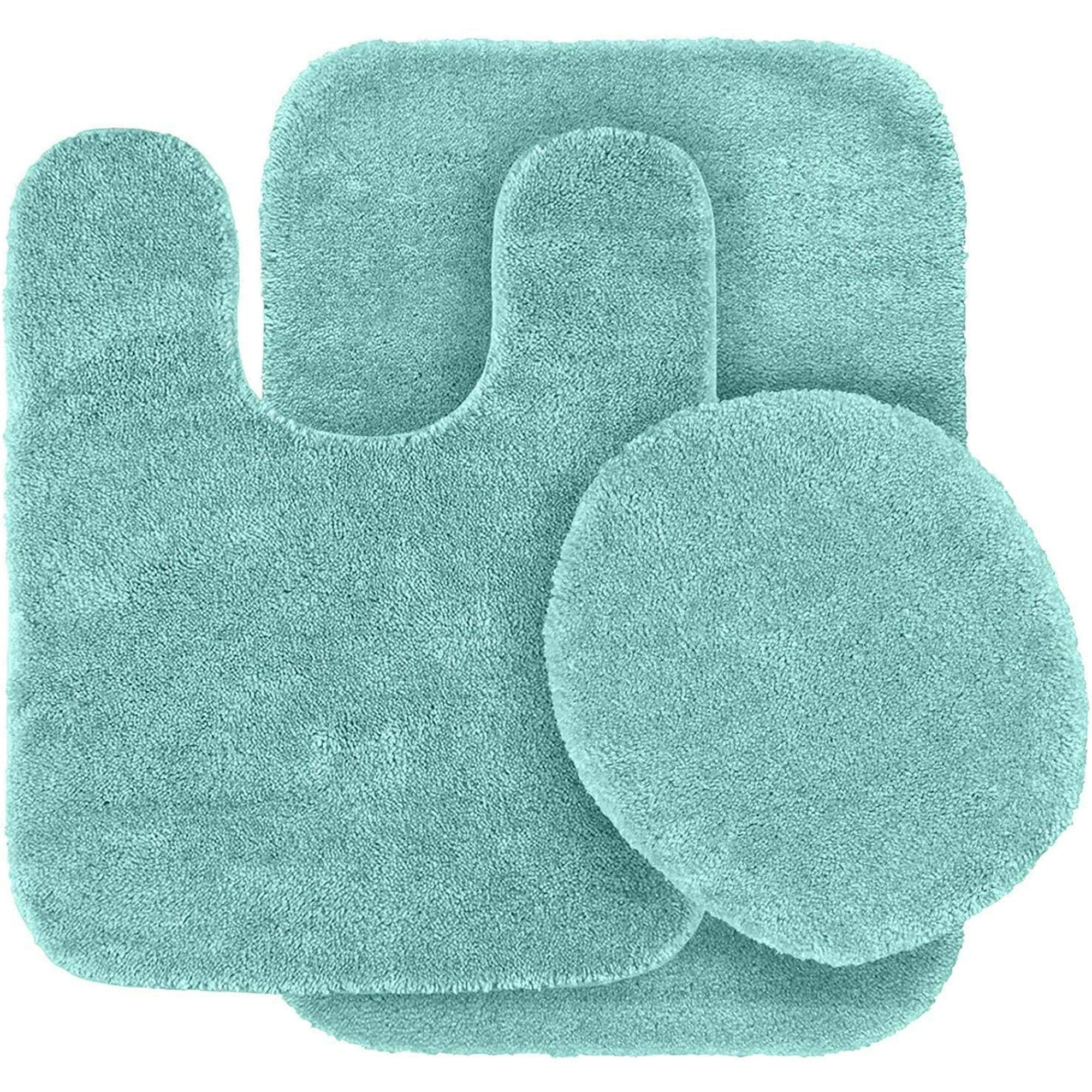 Click here for Unbranded Hugfegwe 3 Pc Solid Aqua Blue Bathroom R... prices
