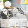 Black Gold Marble Texture California King Size Bed Set,Abstract Modern ...