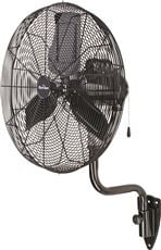 Garrison 3-Speed Industrial Oscillating Wall Mount Fan, 24 In., 7,700 ...