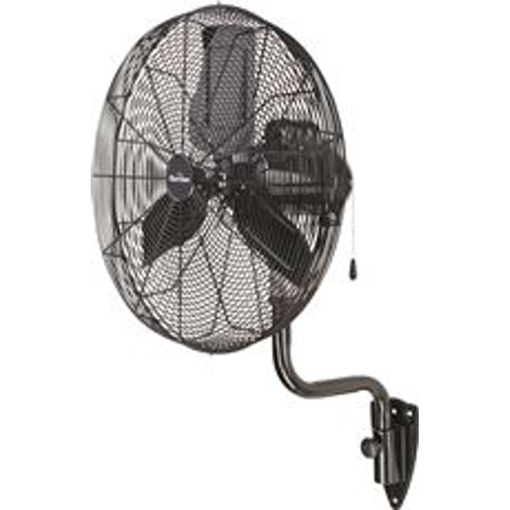 Garrison 3-Speed Industrial Oscillating Wall Mount Fan, 24 In., 7,700 ...