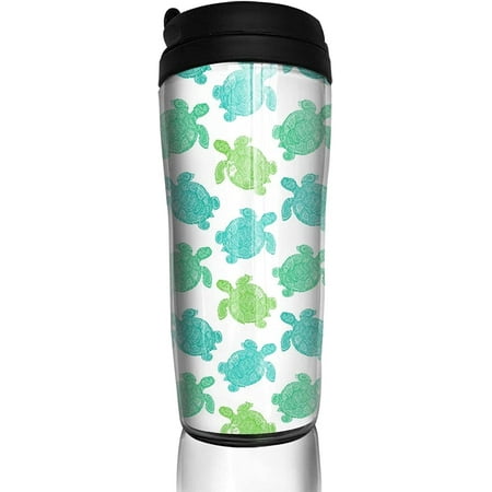 Sea Turtle Coffee Reusable Tumbler Cups With Lid | Walmart Canada
