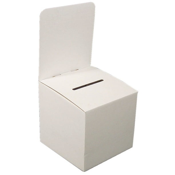 MCB Large Cardboard Box - Ballot Box - Suggestion Box - Raffle Box ...