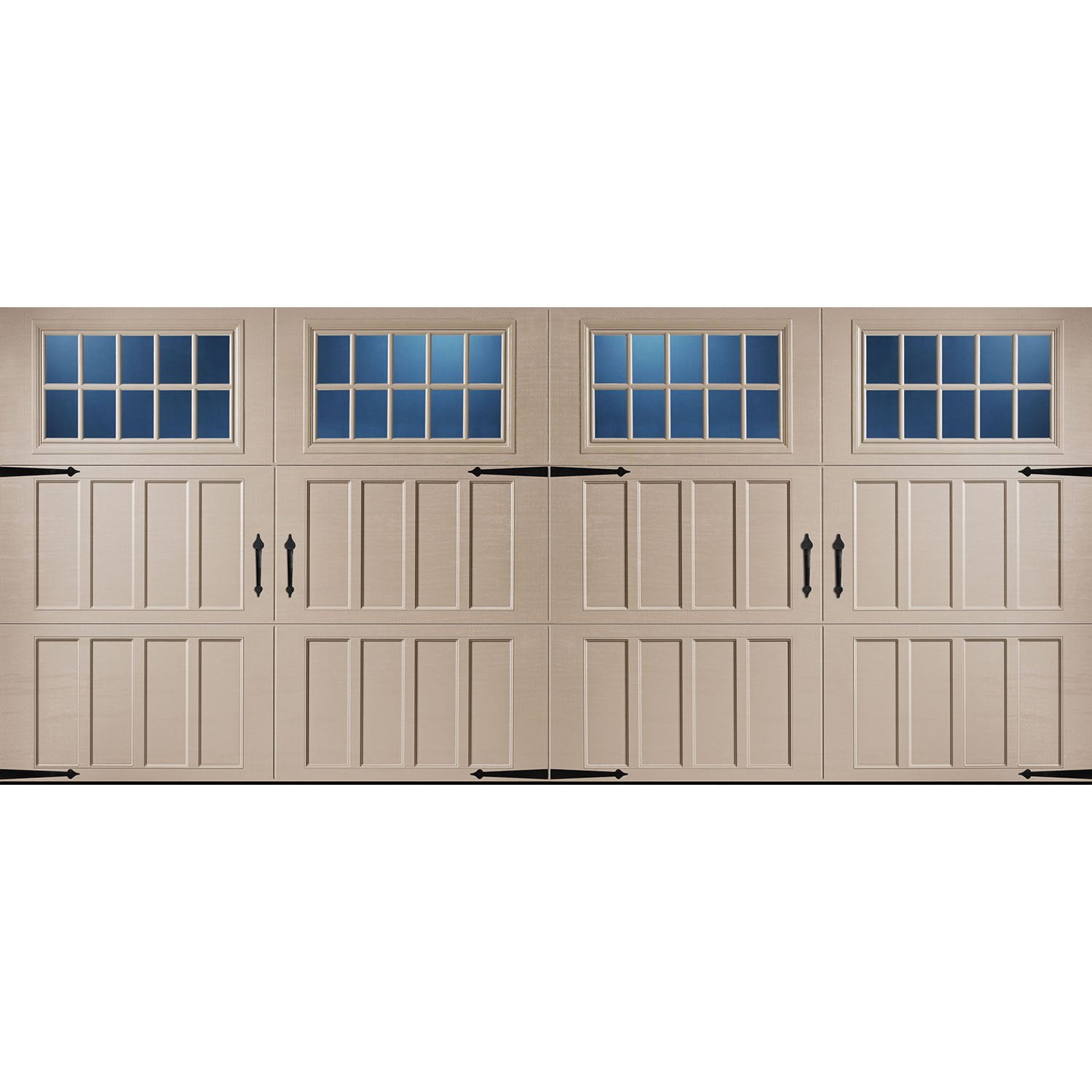 Amarr Classica 3000 Sandtone Carriage House Garage Door (Multiple ...