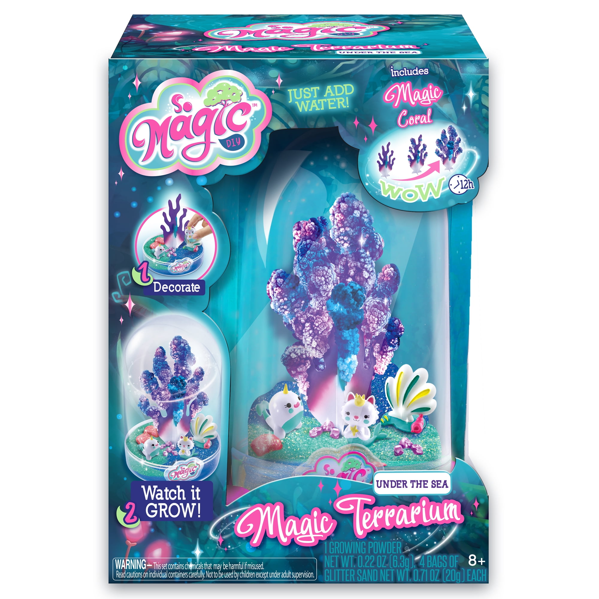 Buy So Magic DIY - Large Magic Terrarium Kit - Under The Sea Edition ...