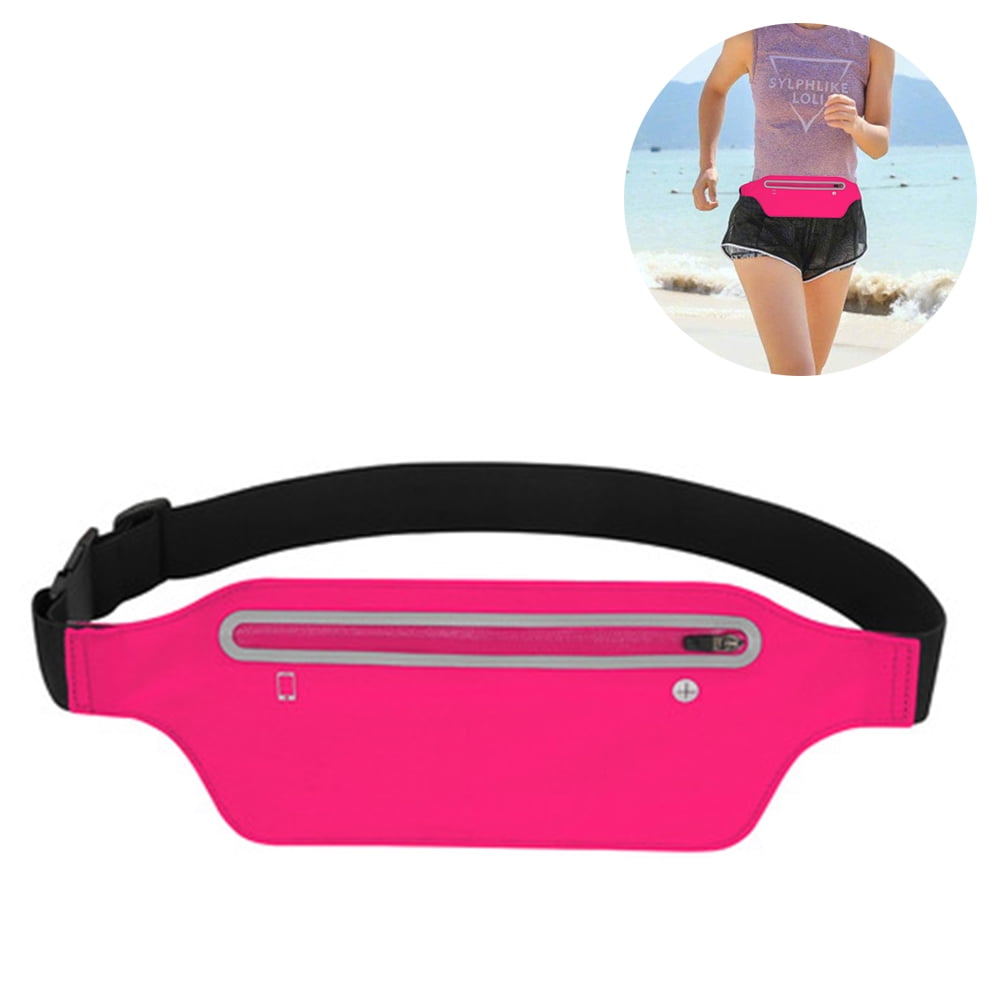 Slim Running Belt Fanny Pack,Fitness Workout Exercise Waist Bag Ultra ...