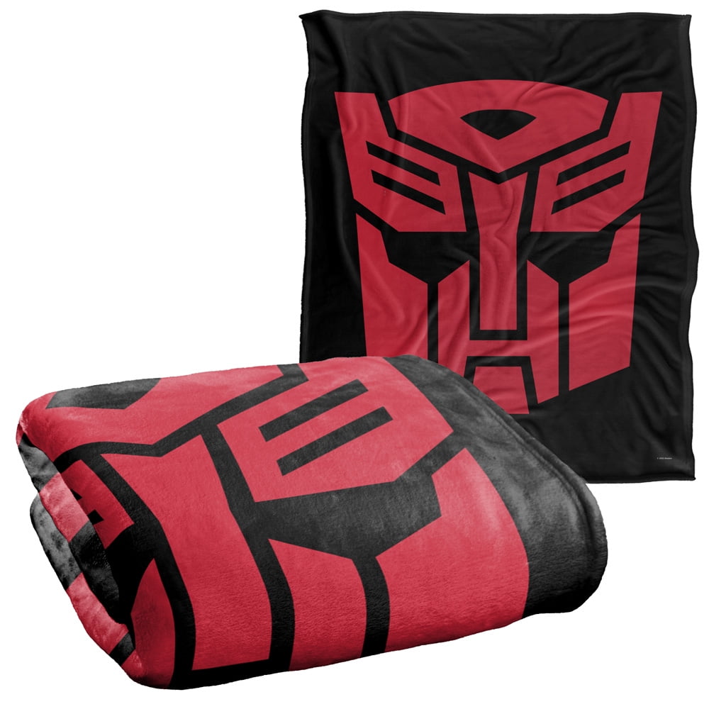 Transformers Autobot Logo Silky Touch Super Soft Throw Blanket 50' x 60 ...