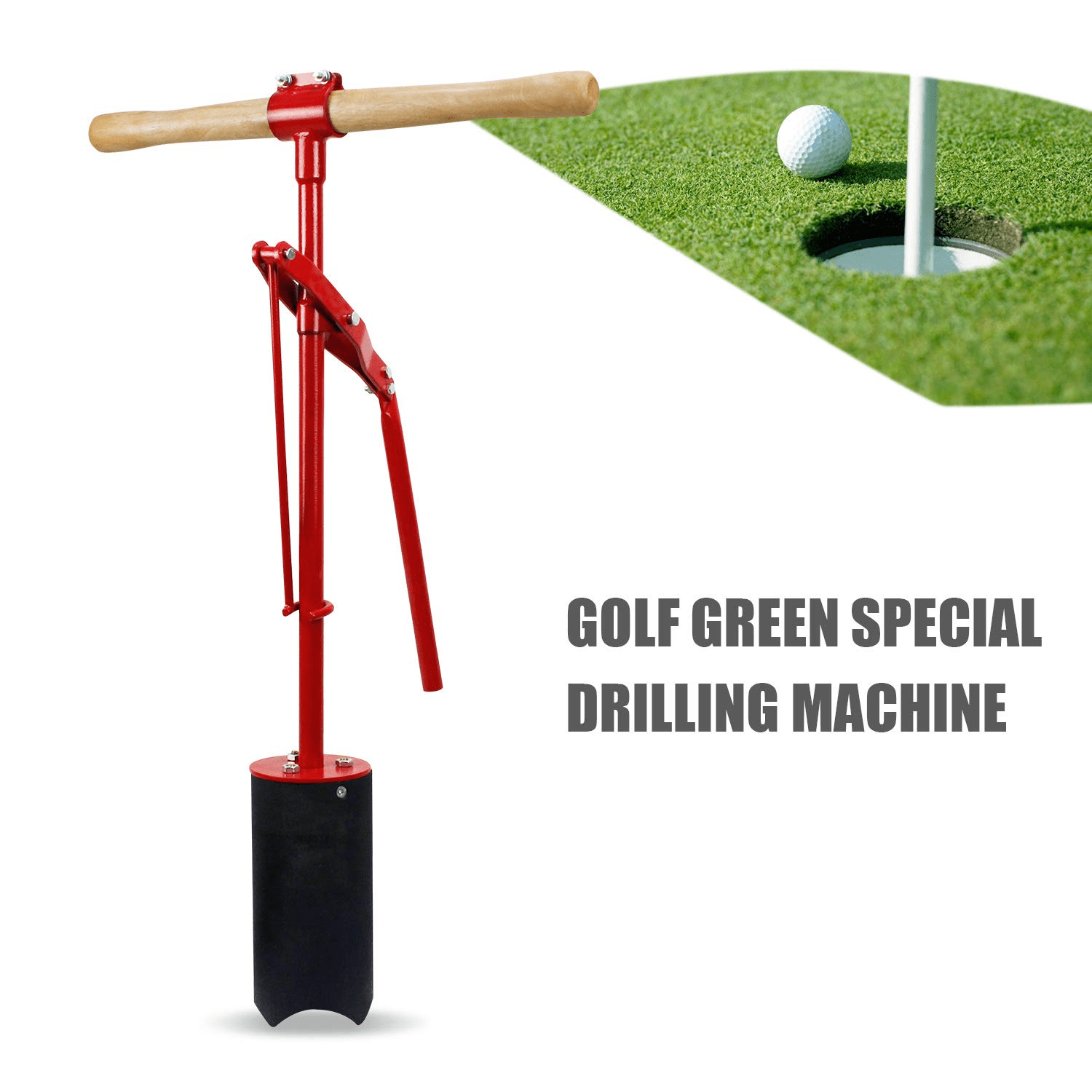 Golf Hole Cutter Putting Green Hole Cutter Putting Green Lever Action ...