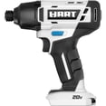 HART 20-Volt Cordless Impact Driver (Battery Not Included), Gen 2 ...